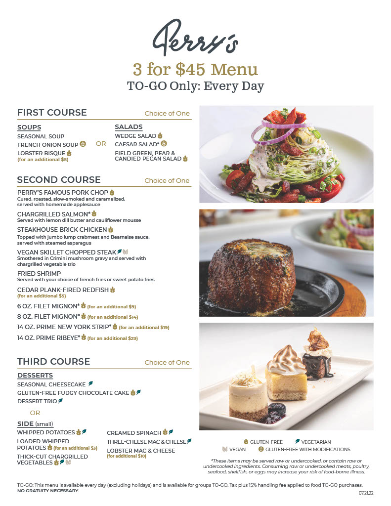 Birmingham, Summit Area - Perry's Steakhouse & Grille